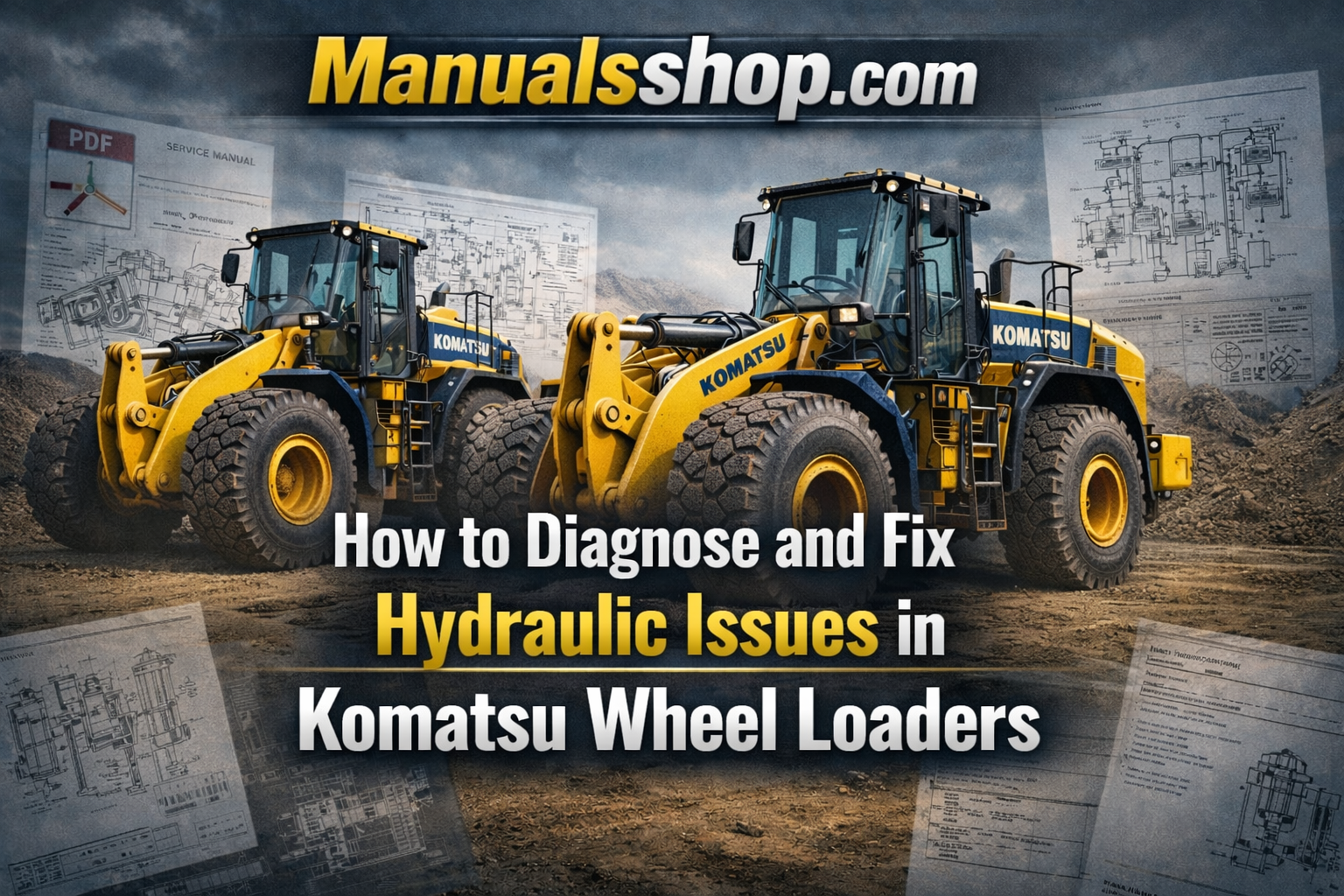 How to Diagnose & Fix Hydraulic Issues in Komatsu Wheel Loaders