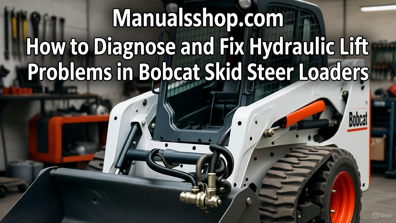 How to Fix Hydraulic Lift Problems in Bobcat Skid Steer Loaders