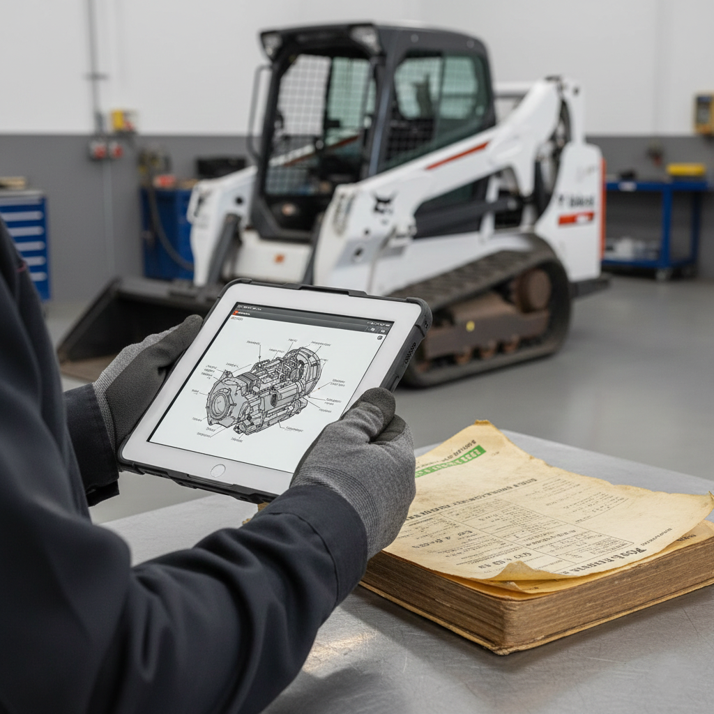 Why We Ditched the Grease-Stained Books: Finding the Right Bobcat Manu
