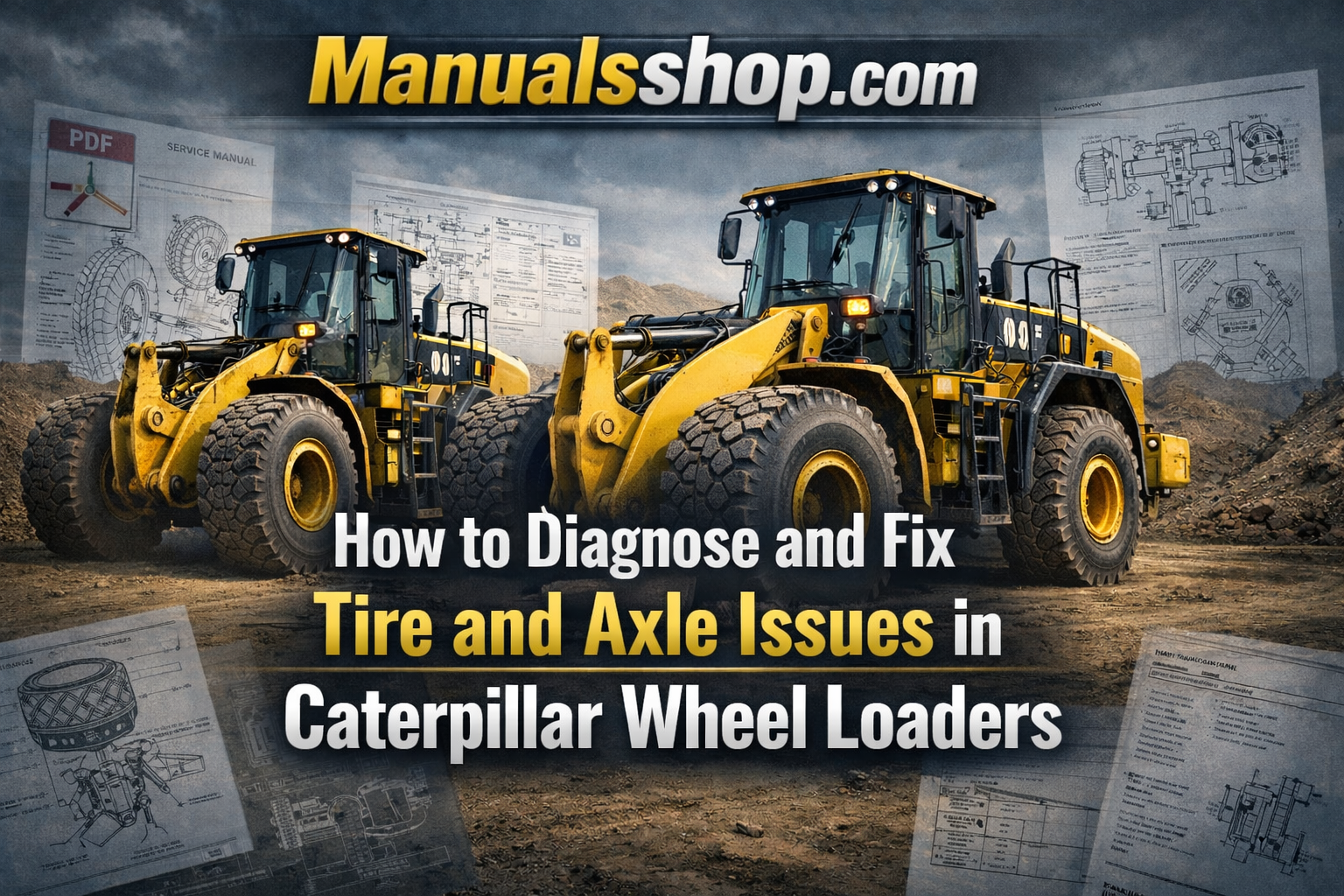 How to Diagnose & Fix Tire and Axle Issues in Cat Wheel Loaders